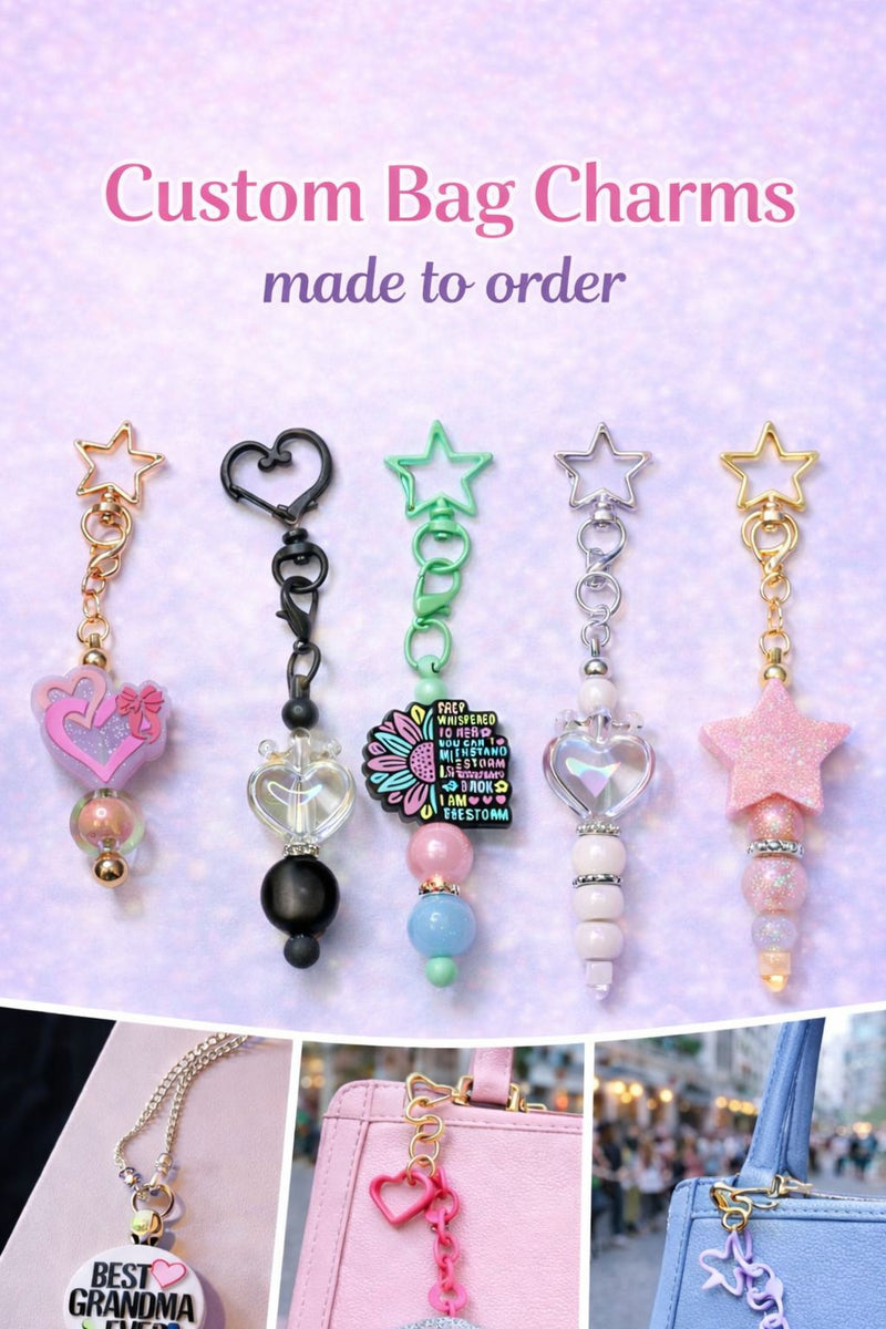 Custom Bag Charms – Made to Order – ALP Creations